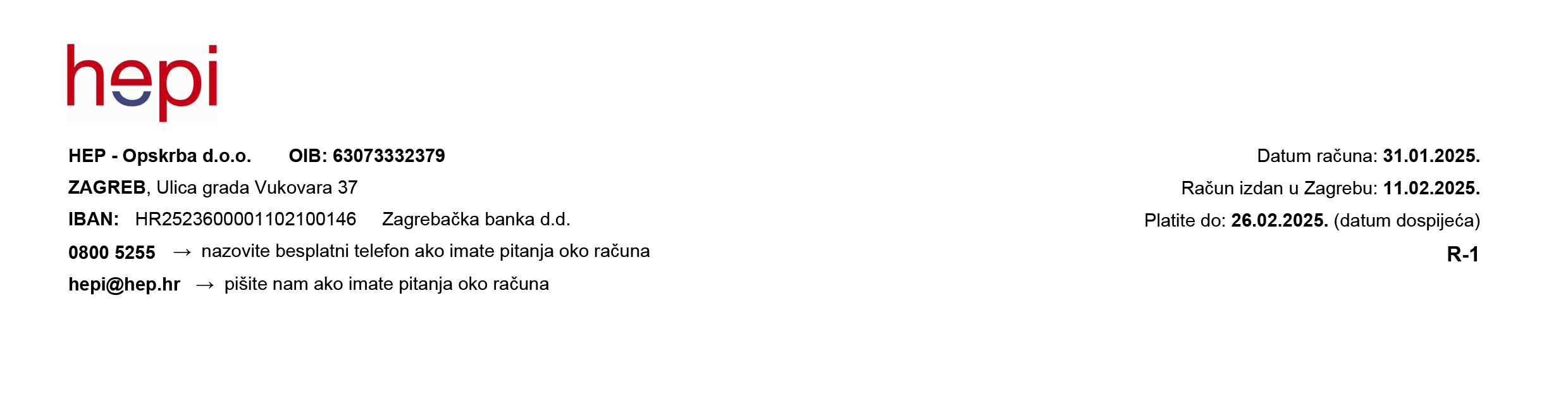 HEPI - Pojašnjenje Hepi računa